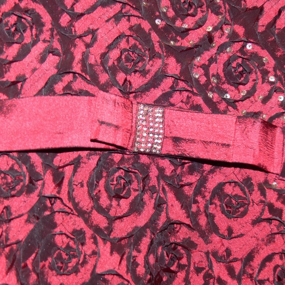 Isobella & Chloe | Dresses | Isobella Chloe Red Rose Formal Dress ...